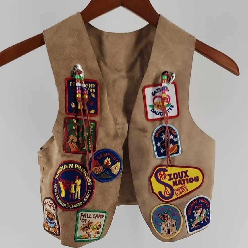 Jackets & Coats | Vintage 1997201 Ymca Indian Princess Guide Lrather ...